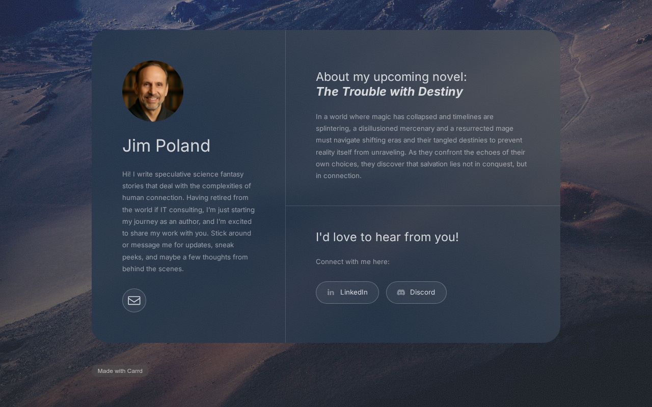 Jim Poland - Author